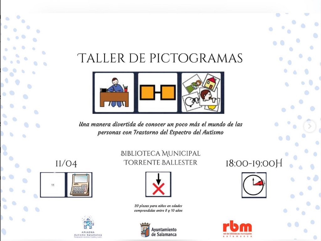 Talleres de pictogramas - Menuda es Salamanca